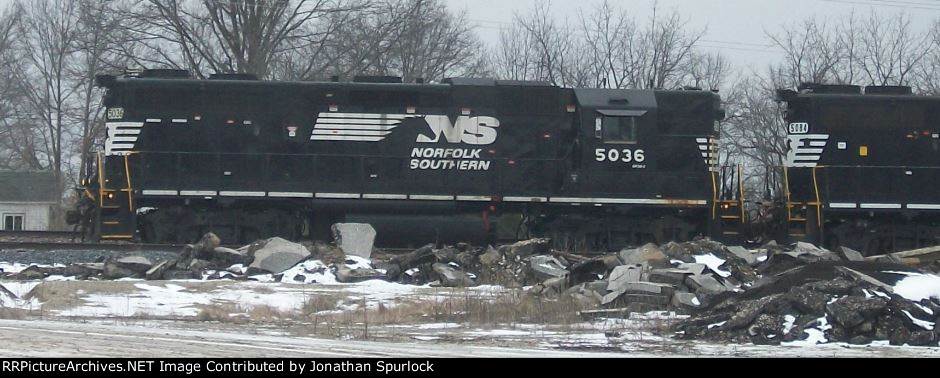 NS 5036, long hood forward